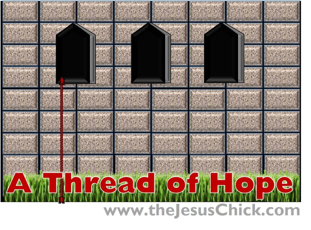 A Thread of Hope – The Jesus Chick